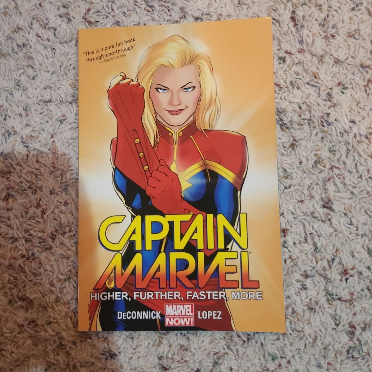 Captain Marvel Volume 1 by Kelly Sue DeConnick, David Lopez