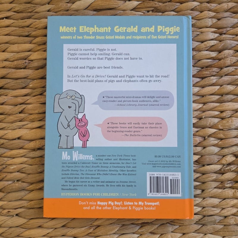 Let's Go for a Drive! (an Elephant and Piggie Book) by Mo Willems