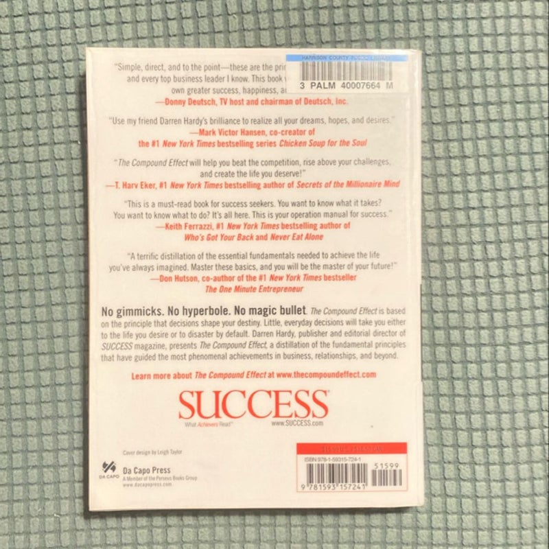 The Compound Effect (10th Anniversary Edition) by Darren Hardy ...