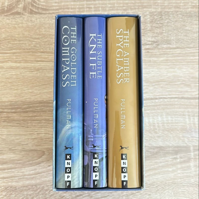 His Dark Materials 3-Book Hardcover Boxed Set by Philip Pullman ...