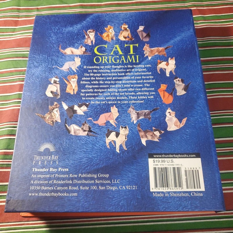 Cat Origami by Roman Diaz, Hardcover | Pangobooks