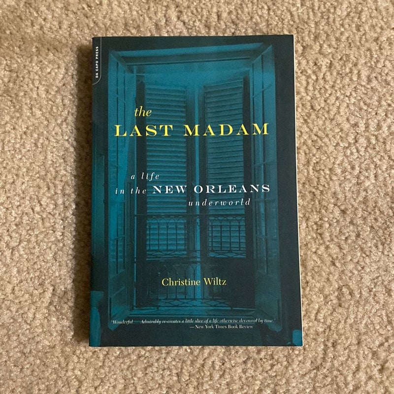 Last Madam by Christine Wiltz