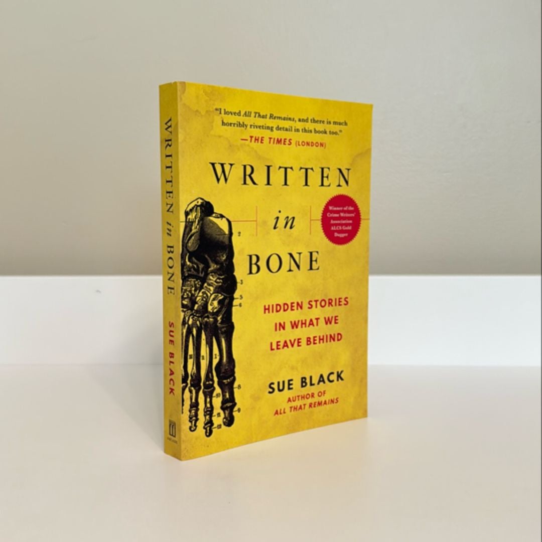 Written in Bone by Sue Black