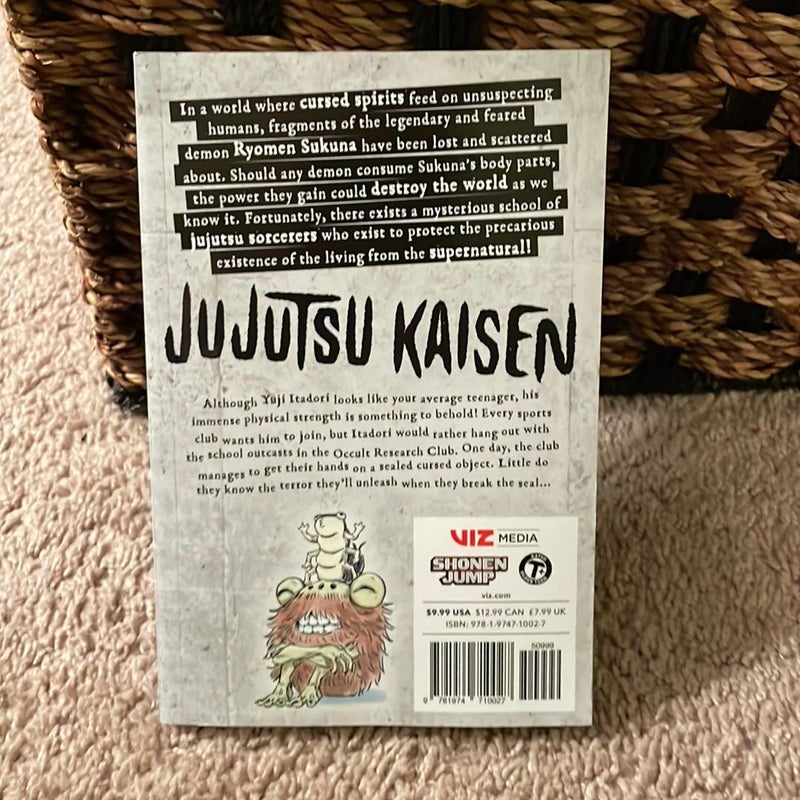 Jujutsu Kaisen, Vol. 1 by Gege Akutami, Paperback | Pangobooks