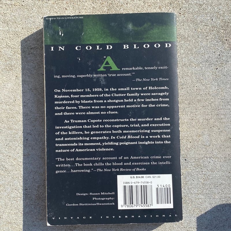In Cold Blood by Truman Capote, Paperback | Pangobooks