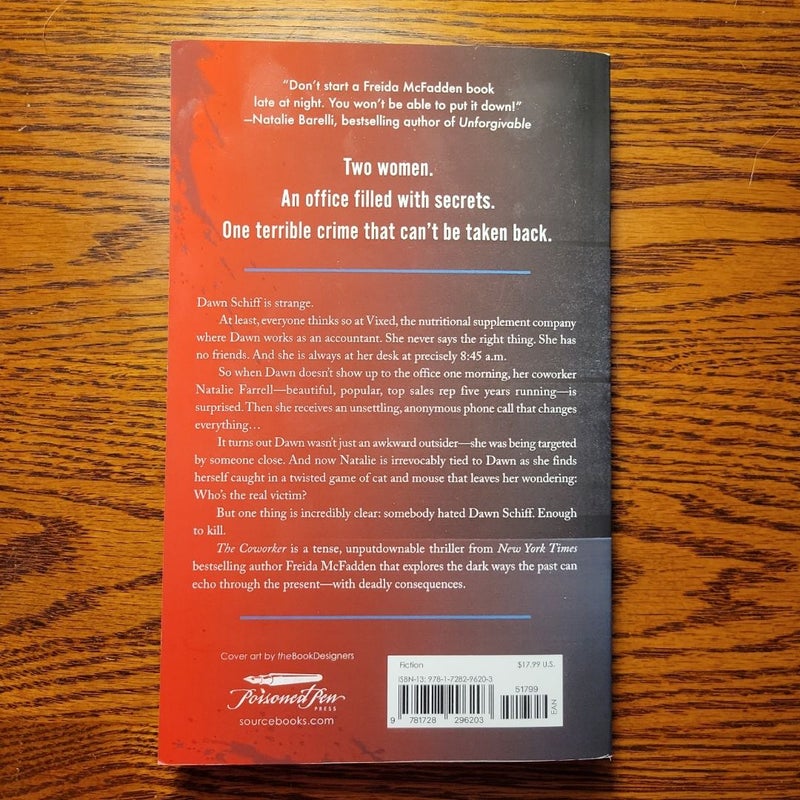 The Coworker by Freida McFadden, Paperback | Pangobooks