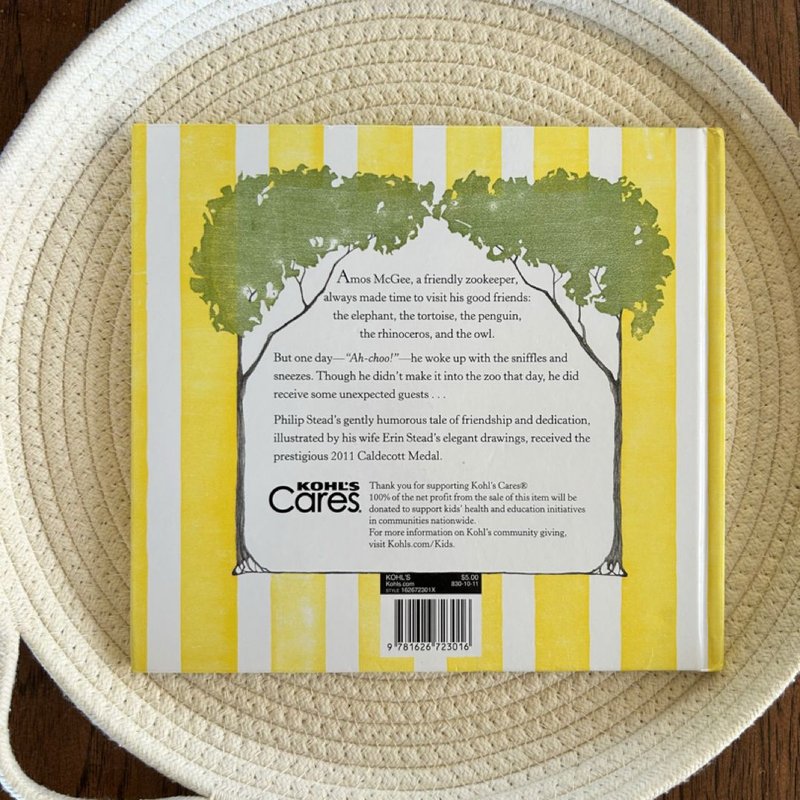 A Sick Day for Amos Mcgee by Philip C. Stead; Erin E. Stead (Illustrator)