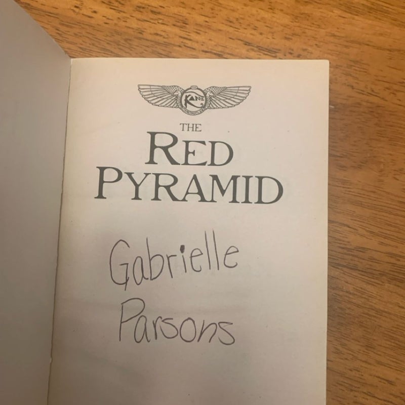 The Red Pyramid by Rick Riordan, Paperback | Pangobooks