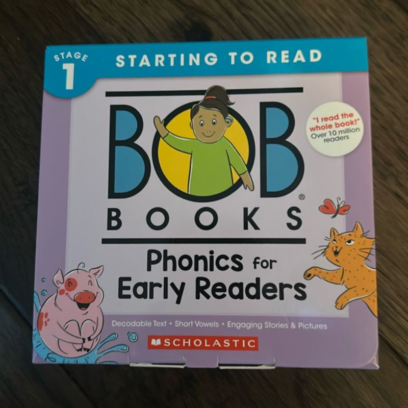 Bob Books - Phonics for Early Readers Box Set | Decodable Phonics Books ...
