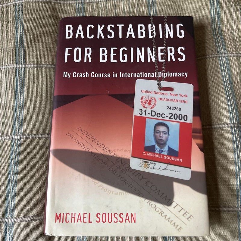 Backstabbing for Beginners by Michael Soussan