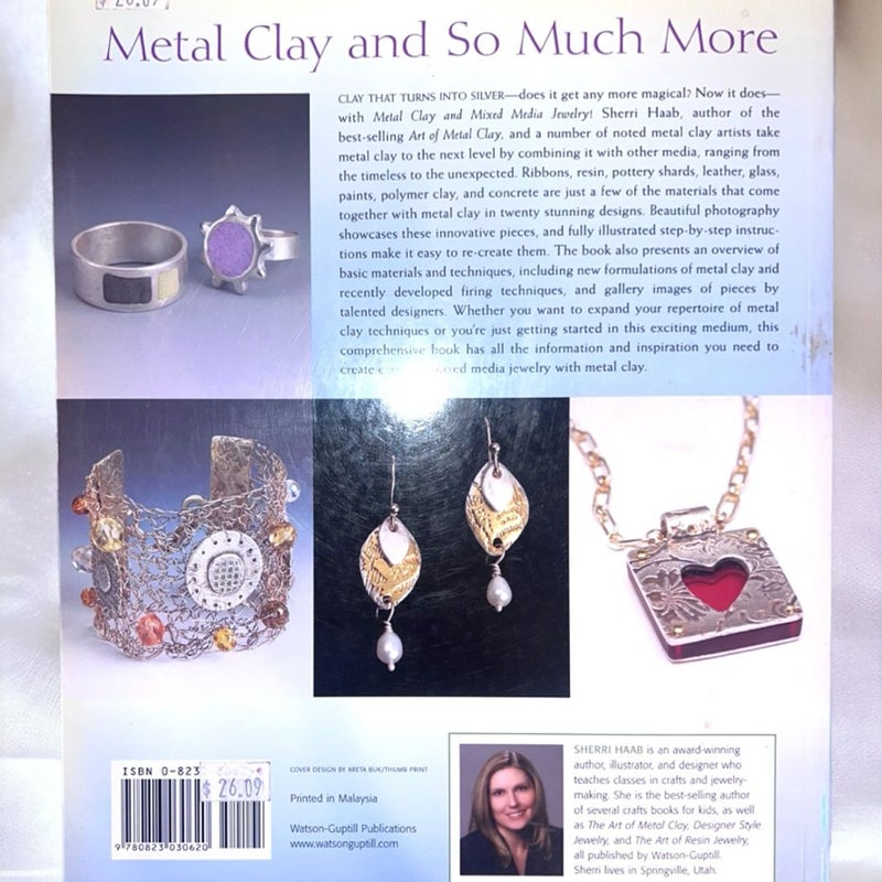 Metal Clay and Mixed Media Jewelry by Sherri Haab, Paperback | Pangobooks