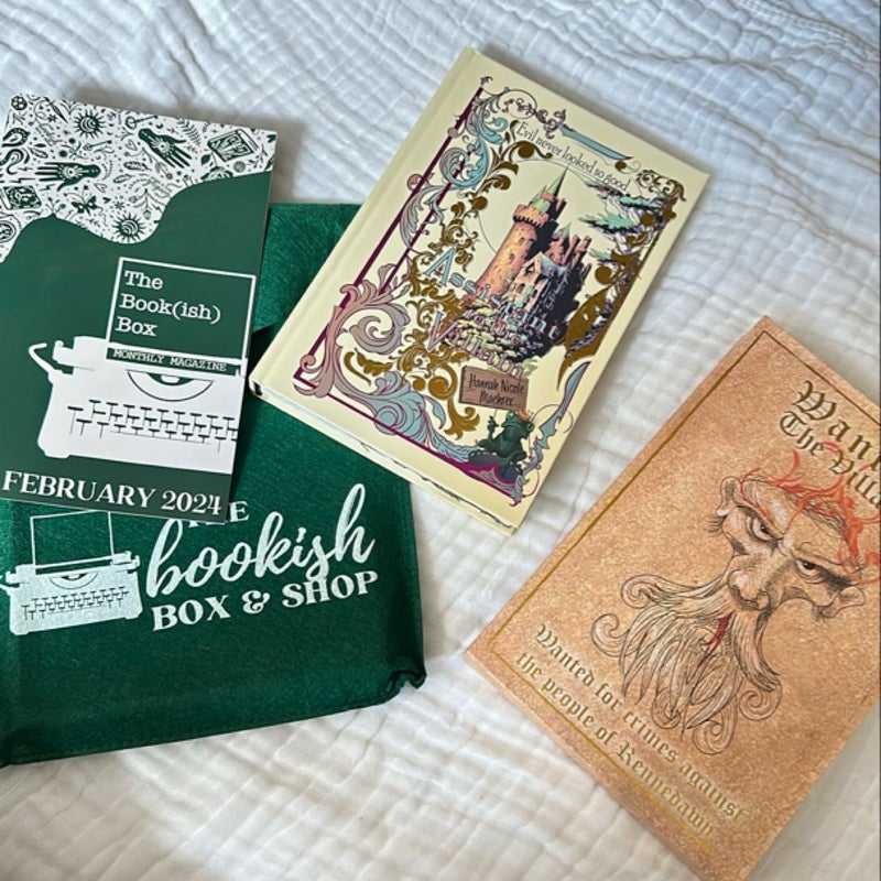 Assistant to the Villain (bookish box) by Hannah Nicole Maehrer ...