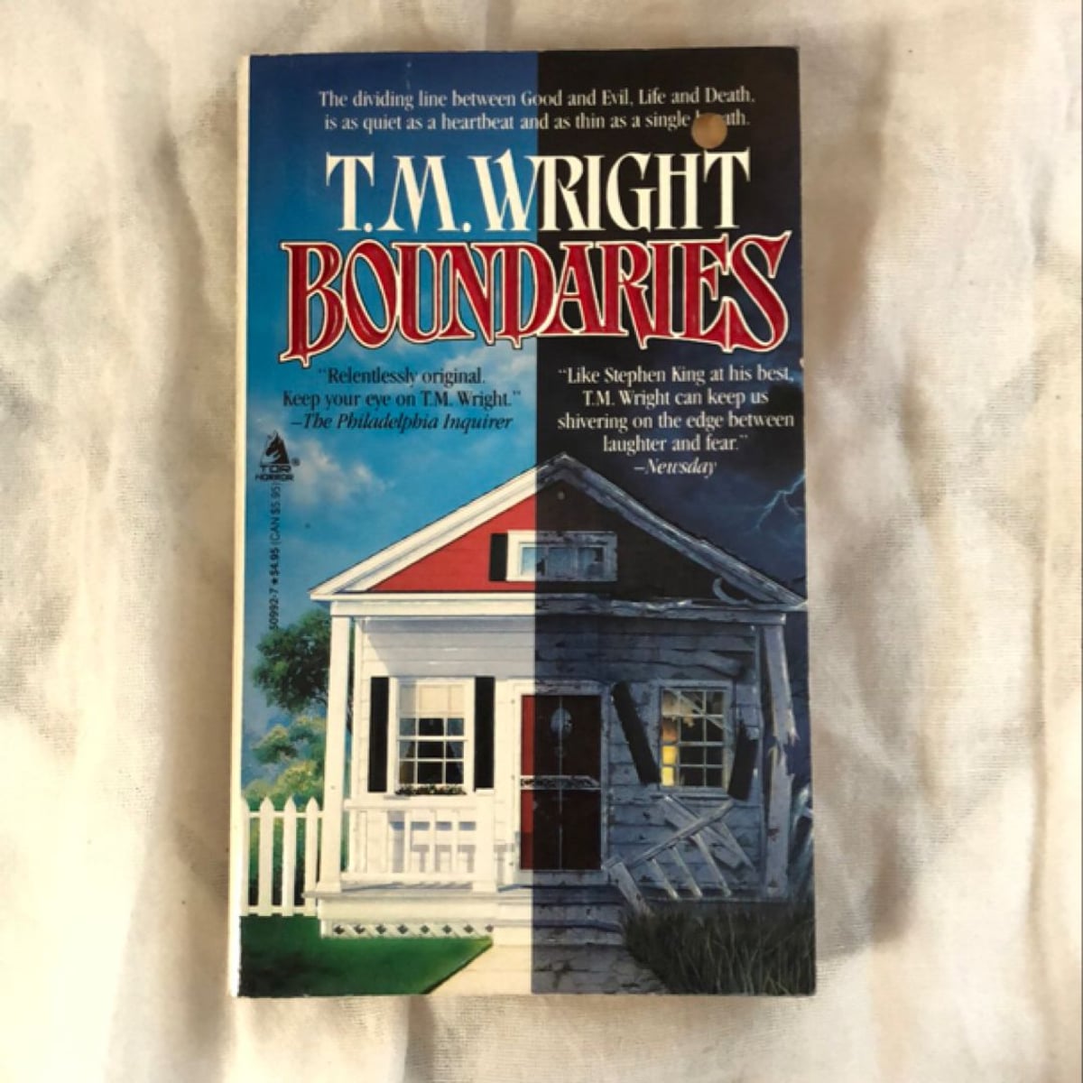Boundaries by T. M. Wright
