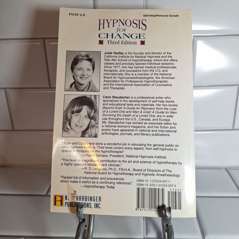 Hypnosis for Change by Josie Hadley, Paperback | Pangobooks