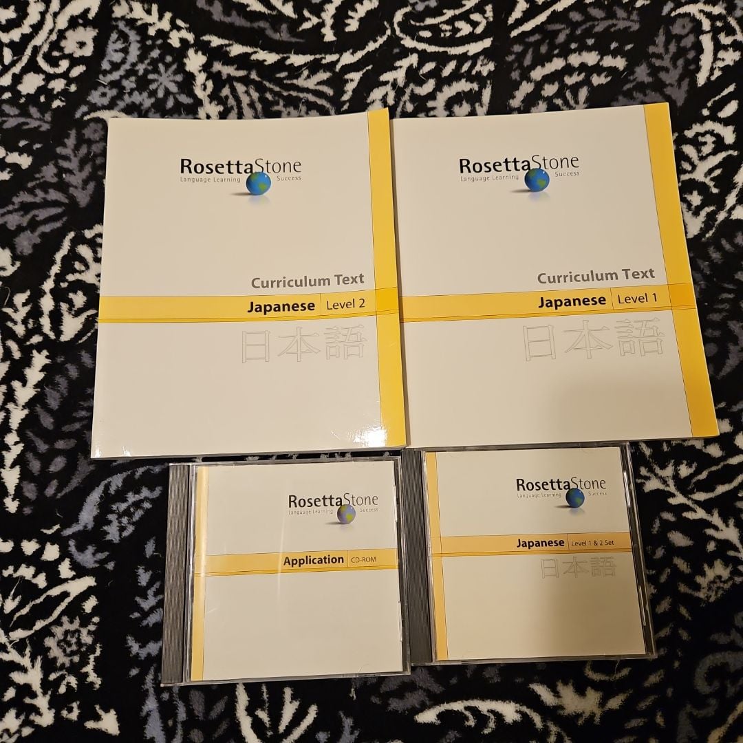 Rosetta Stone Japanese, levels 1&2 by Rosetta Stone, Paperback | Pangobooks