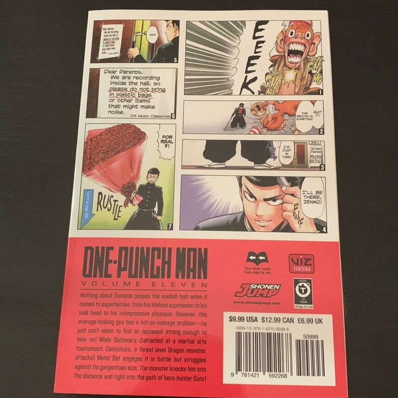 One-Punch Man, Vol. 11 by ONE, Paperback | Pangobooks