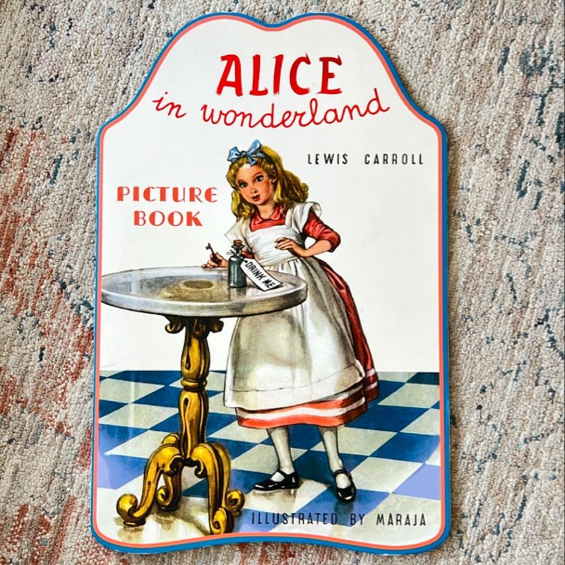 Alice in Wonderland Picture Book by Lewis Carroll