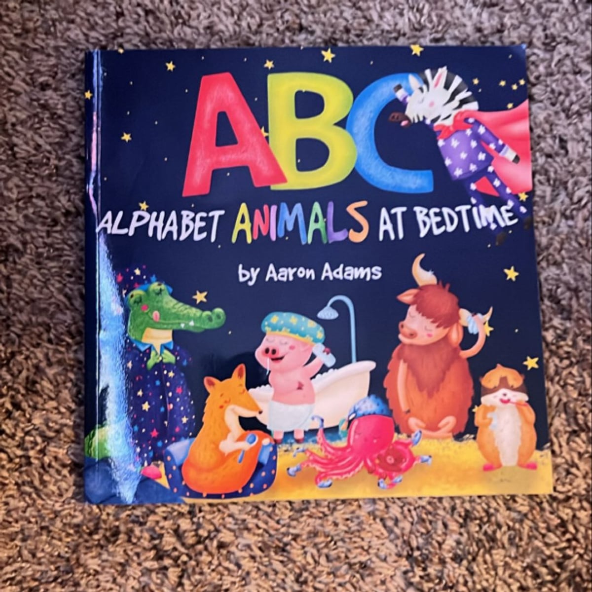 ABC: Alphabet Animals at Bedtime by Aaron Adams