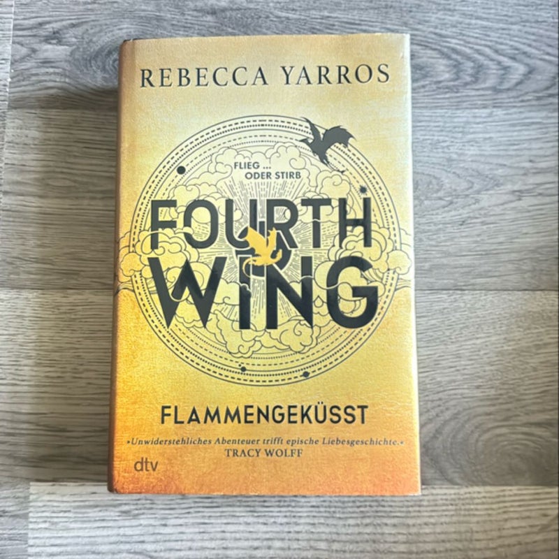 Fourth Wing (GERMAN EDITION NO SPRAYED EDGES) by Rebecca Yarros ...
