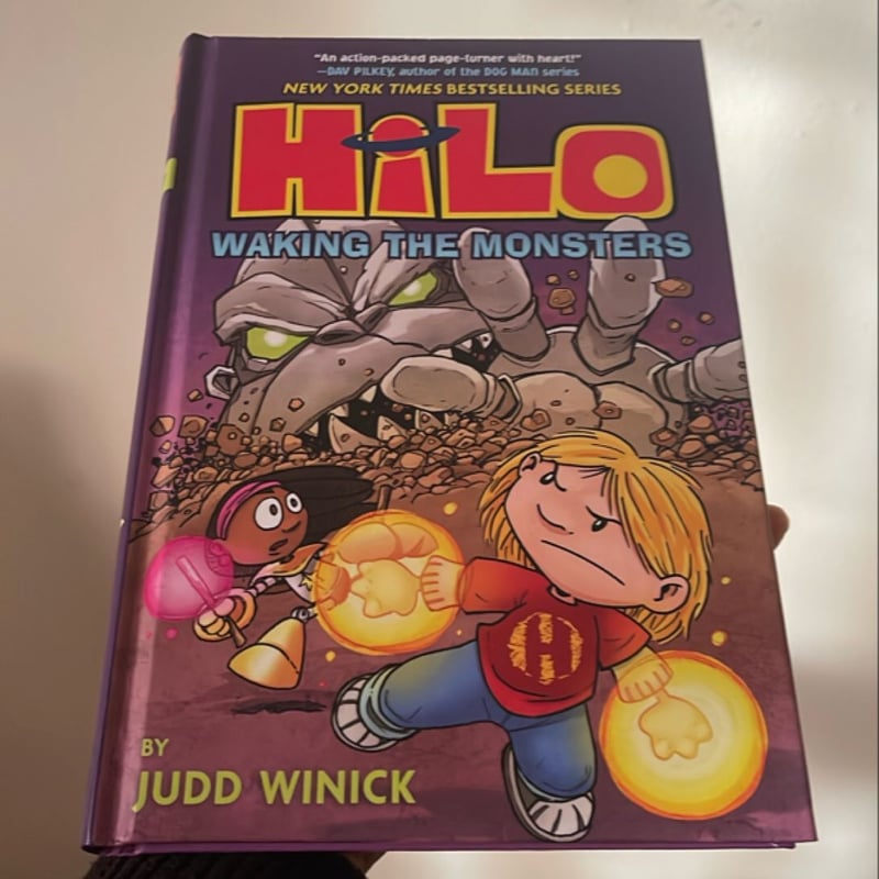 Hilo Book 4: Waking the Monsters by Judd Winick
