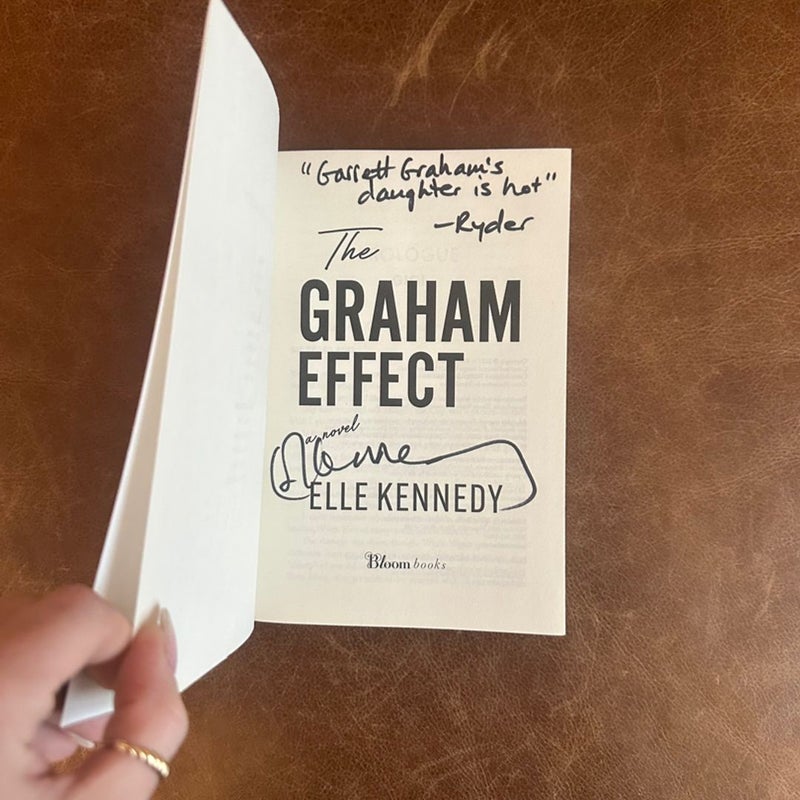 The Graham Effect signed by Elle Kennedy , Paperback | Pangobooks