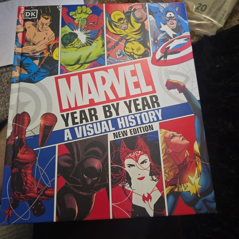 Marvel Year by Year a Visual History New Edition by Tom DeFalco, Peter ...