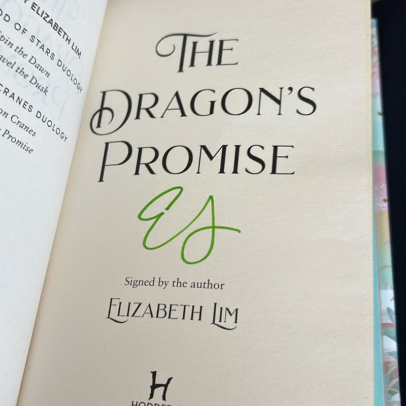 The Dragon’s Promise by Elizabeth Lin, Hardcover | Pangobooks