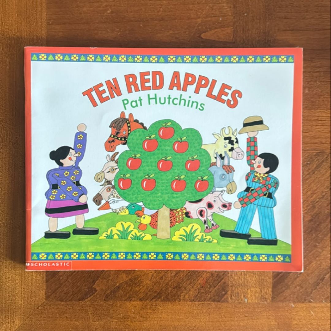 10 red apples by pat Hutchins, Paperback | Pangobooks