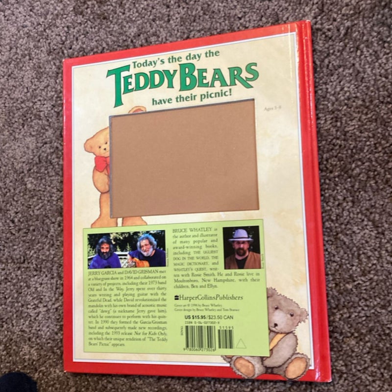 The Teddy Bears' Picnic Board Book by Jerry Garcia, David Grisman