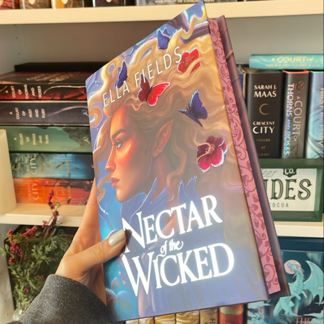 Nectar of the Wicked (Fairyloot edition) by Ella Fields, Hardcover | Pangobooks