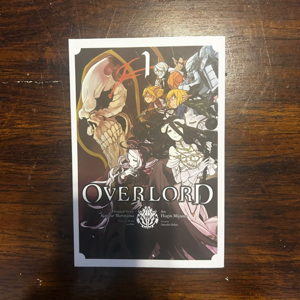 Overlord, Vol. 1 (manga) by Kugane Maruyama, Hugin Miyama, so-bin ...