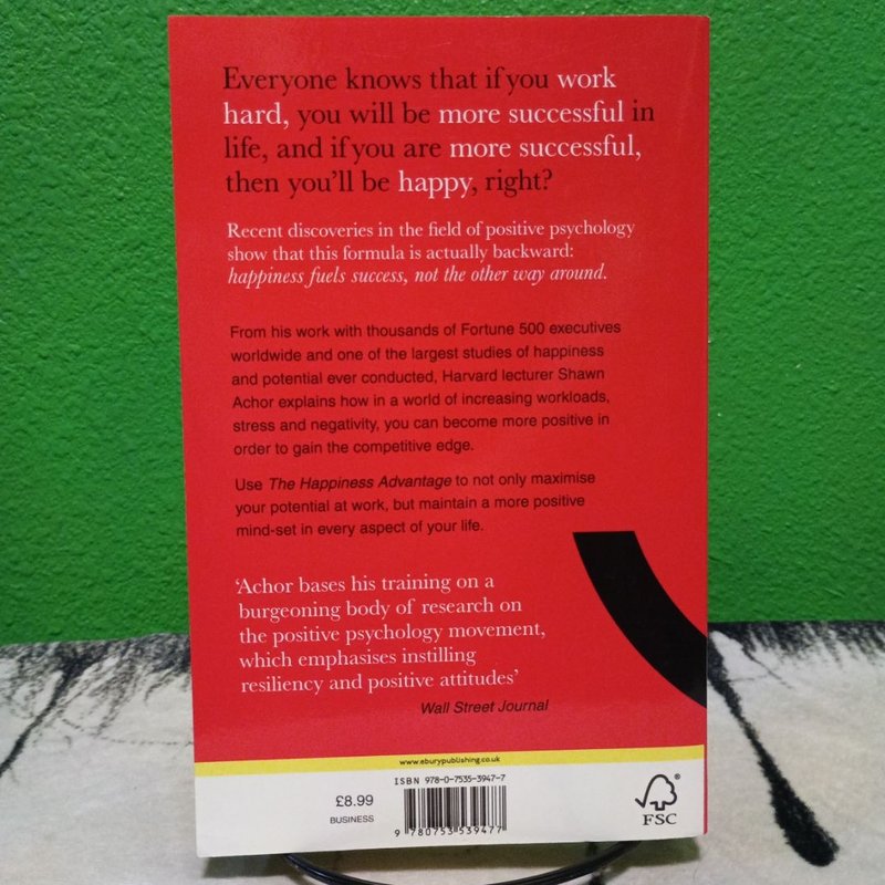 The Happiness Advantage by Shawn Achor