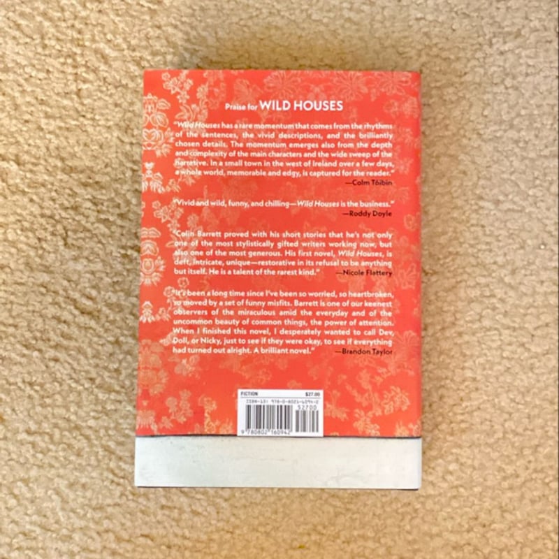 Wild Houses by Colin. Barrett, Hardcover | Pangobooks