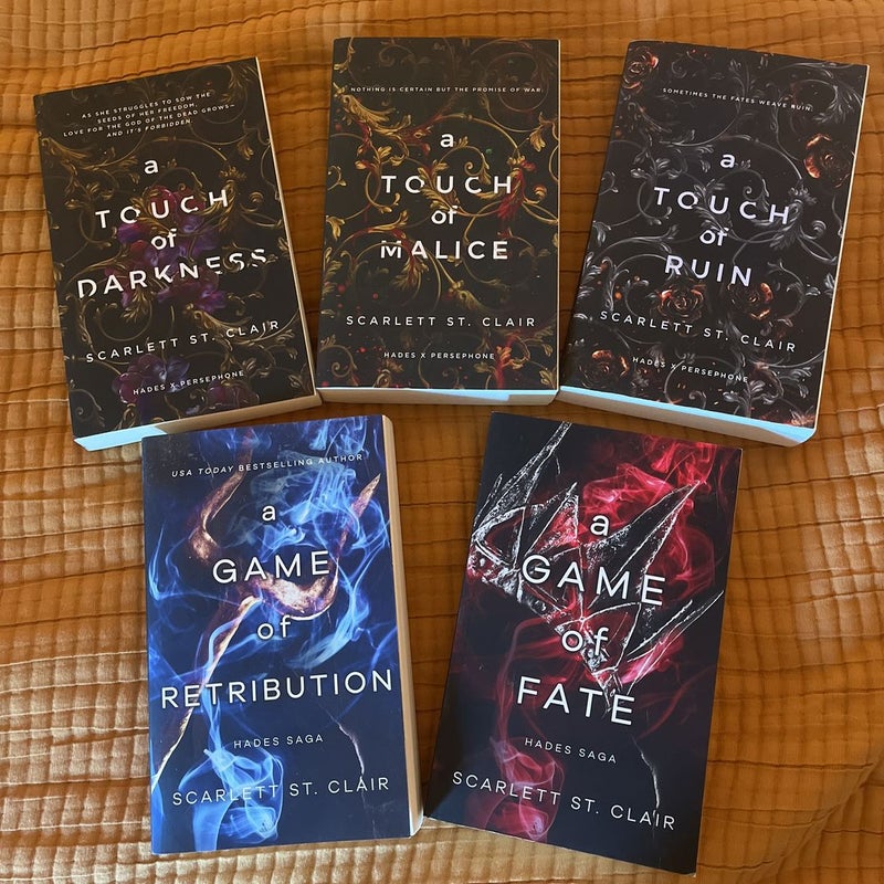 A Touch of Darkness 5 Book Set by Scarlett St. Clair, Paperback ...