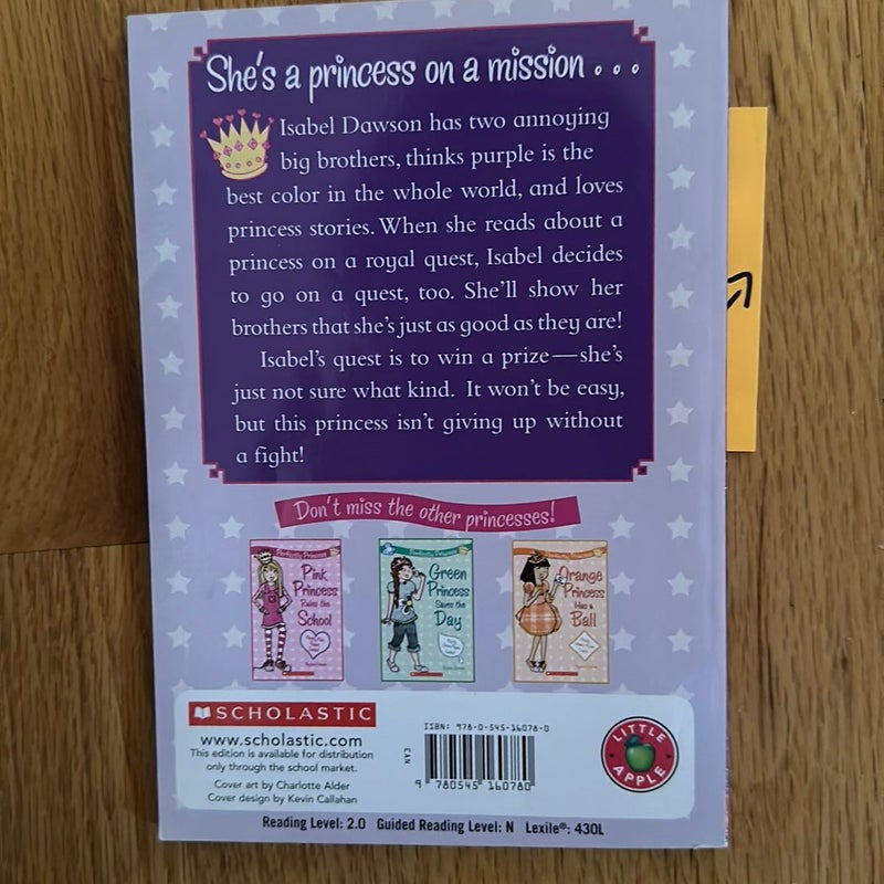 Purple Princess Wins the Prize by Alyssa Crowne