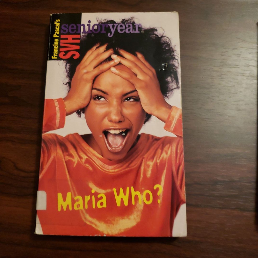 Maria Who? by Francine Pascal, Paperback | Pangobooks
