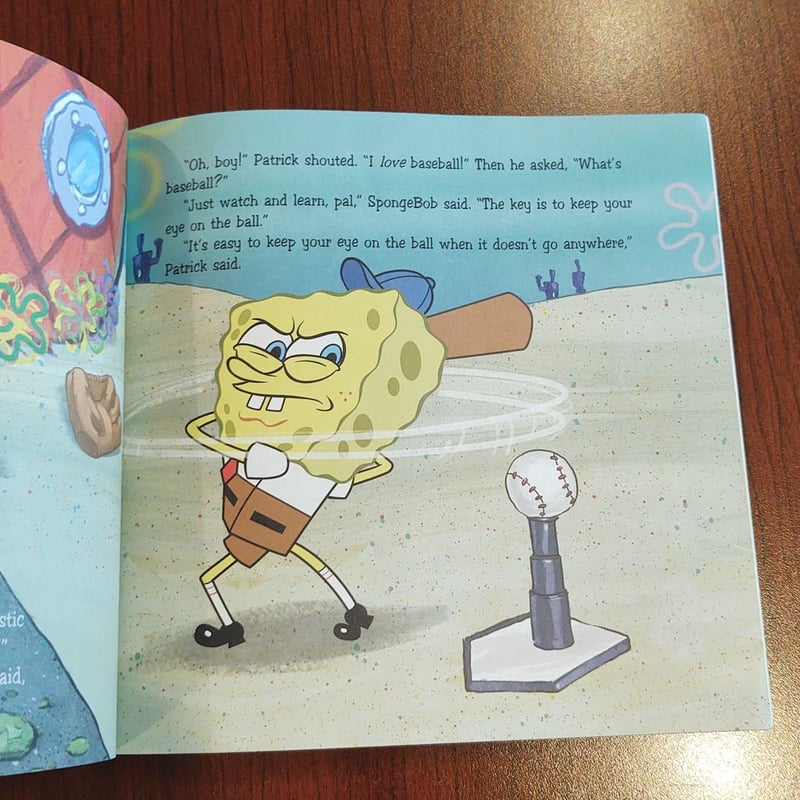 Batter up, SpongeBob!