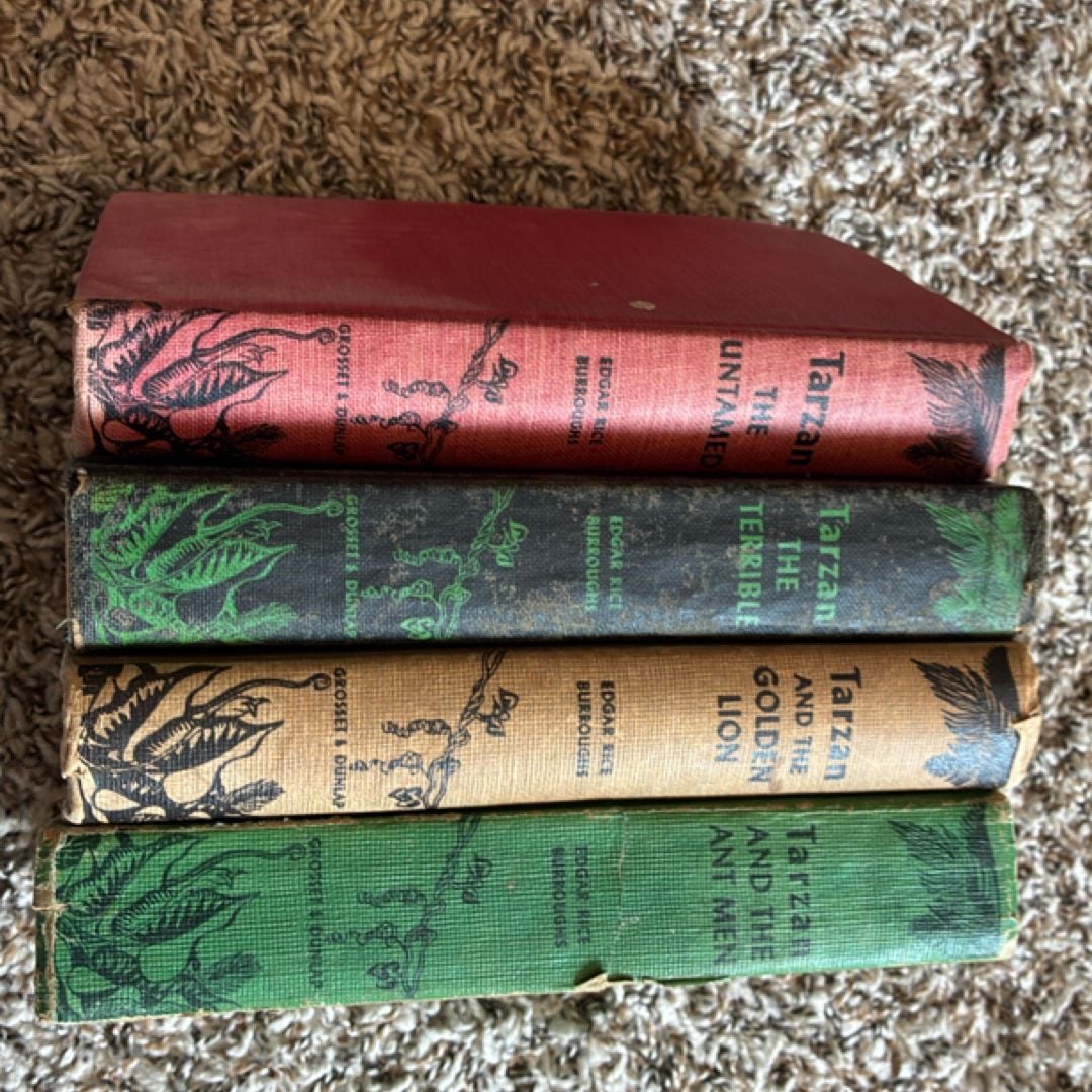 Tarzan first editions by Edgar Rice Burroughs, Hardcover | Pangobooks