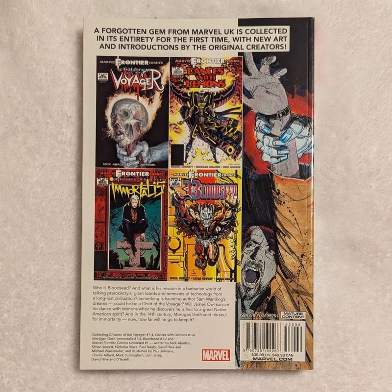 Marvel Frontier Comics by Nick Abadzis, Simon Jowett, Nick Vince, Paul ...