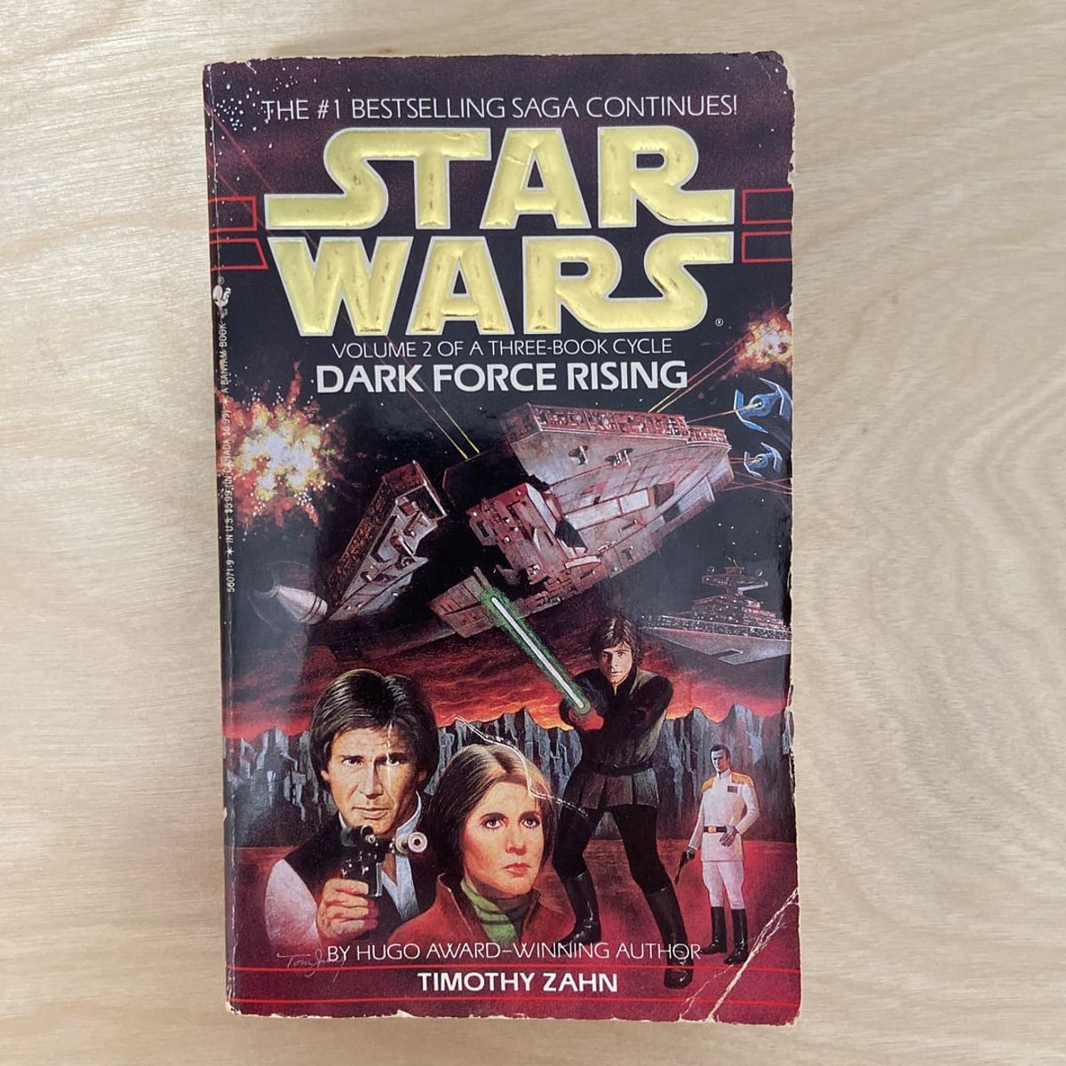 Star Wars Dark Force Rising (The Thrawn Trilogy) by Timothy Zahn ...