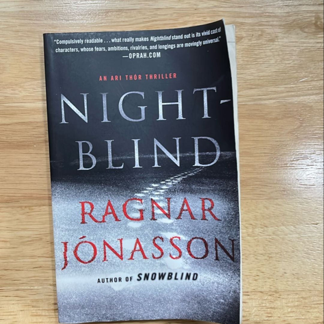 Nightblind by Ragnar Jonasson, Paperback | Pangobooks