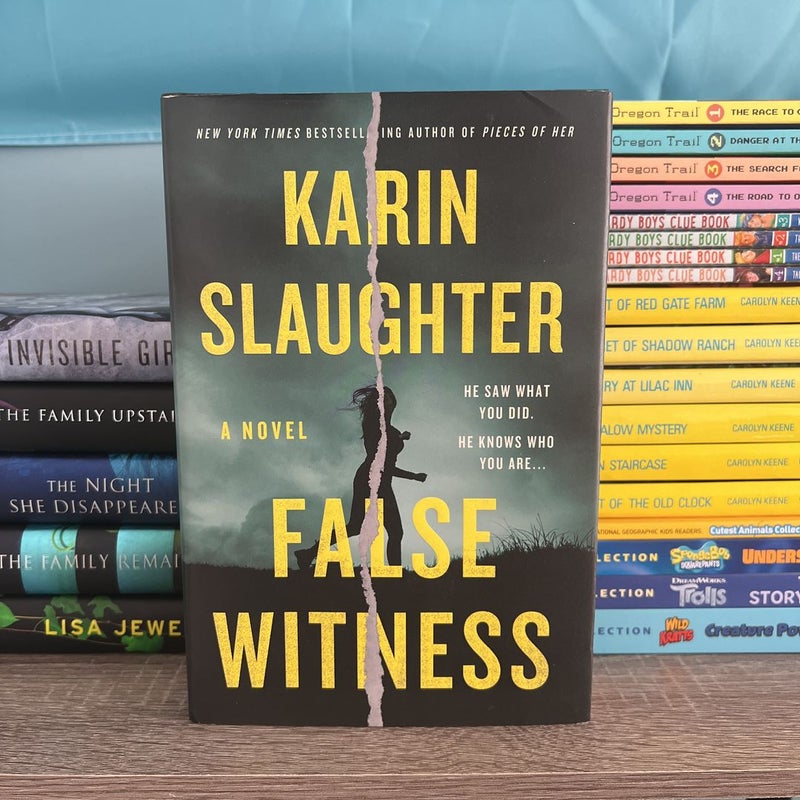 False Witness by Karin Slaughter, Hardcover | Pangobooks