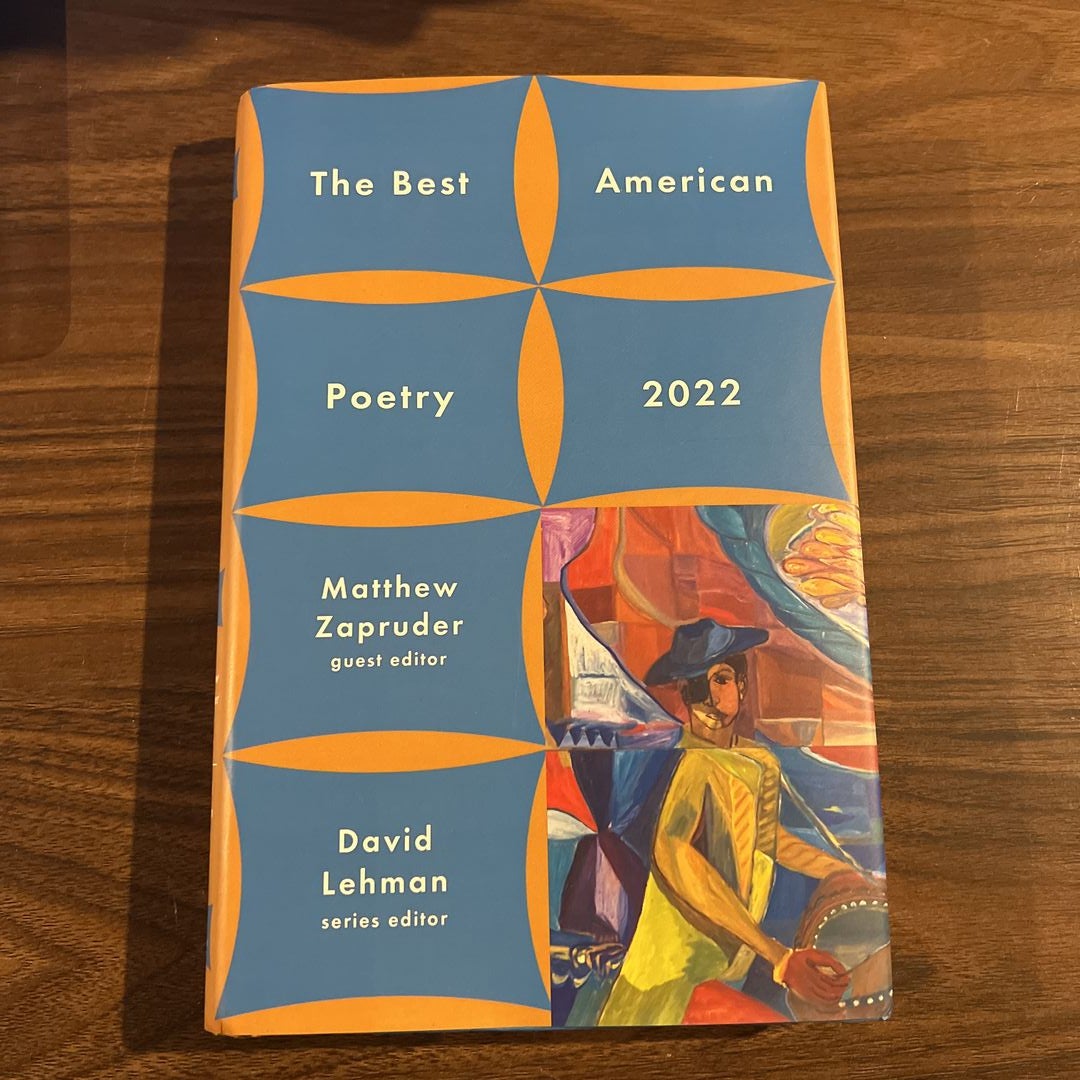 The Best American Poetry 2022 by David Lehman, Matthew Zapruder