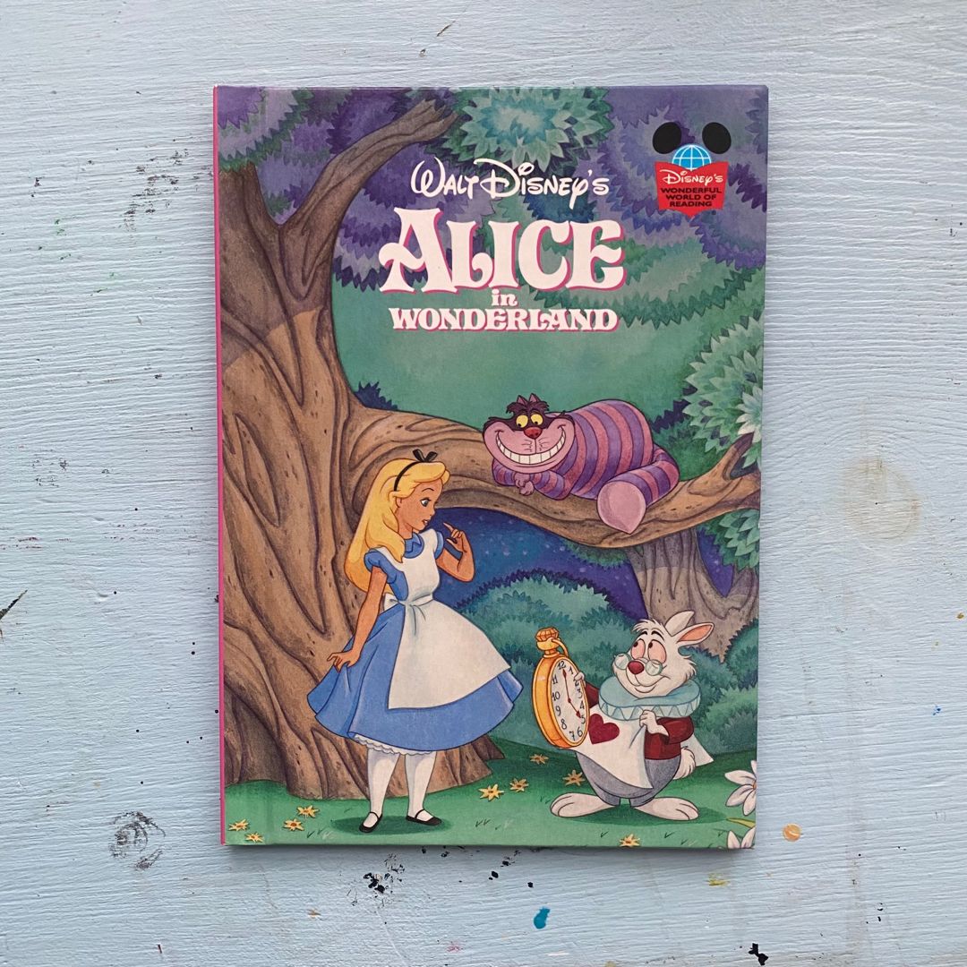 Y2K Vintage Disney Princess Alice in Wonderland Book by Disney , Hardcover | Pangobooks