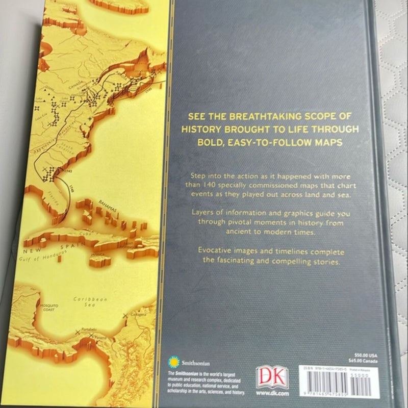 History of the World Map by Map by DK, Smithsonian Institution