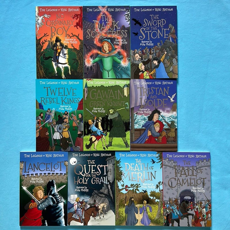 The Legends of King Arthur: Merlin, Magic, and Dragons by Tracey Mayhew ...