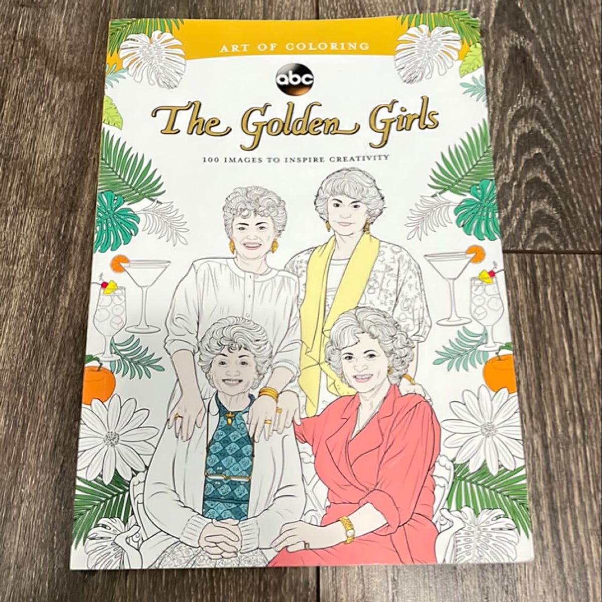 Art of Coloring: Golden Girls by Disney Books