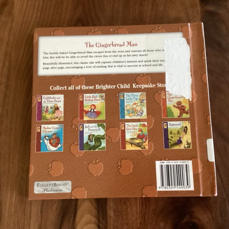 The Gingerbread Man (El Hombre de Pan de Jengibre), Grades PK - 3 by ...