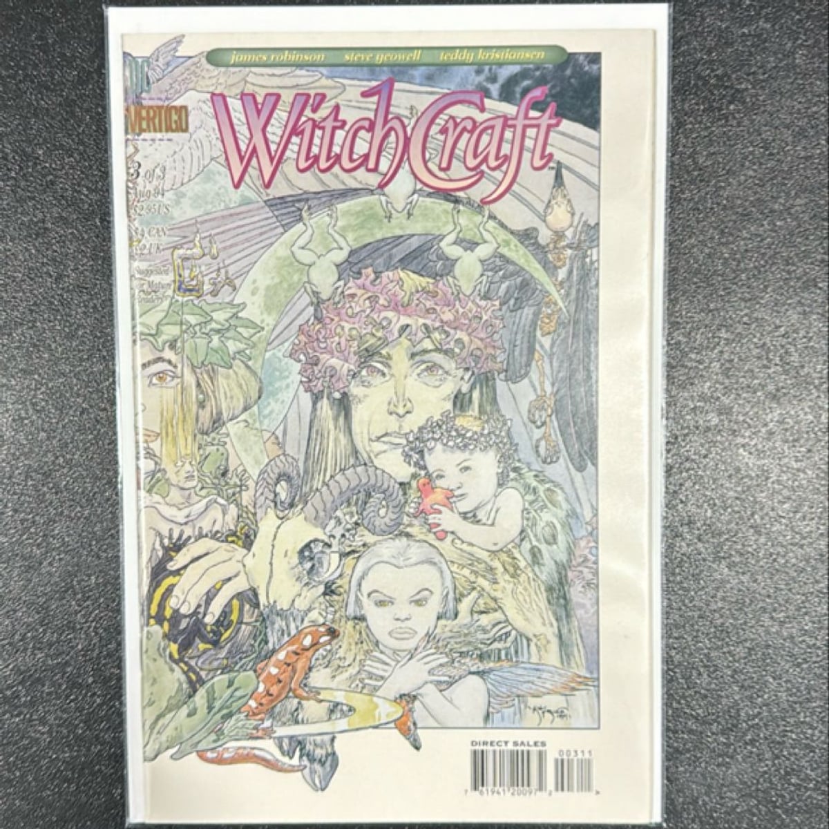 Witch Craft # 3 of 3 Aug 1994 DC Vertigo Comics by DC Vertigo Comics ...