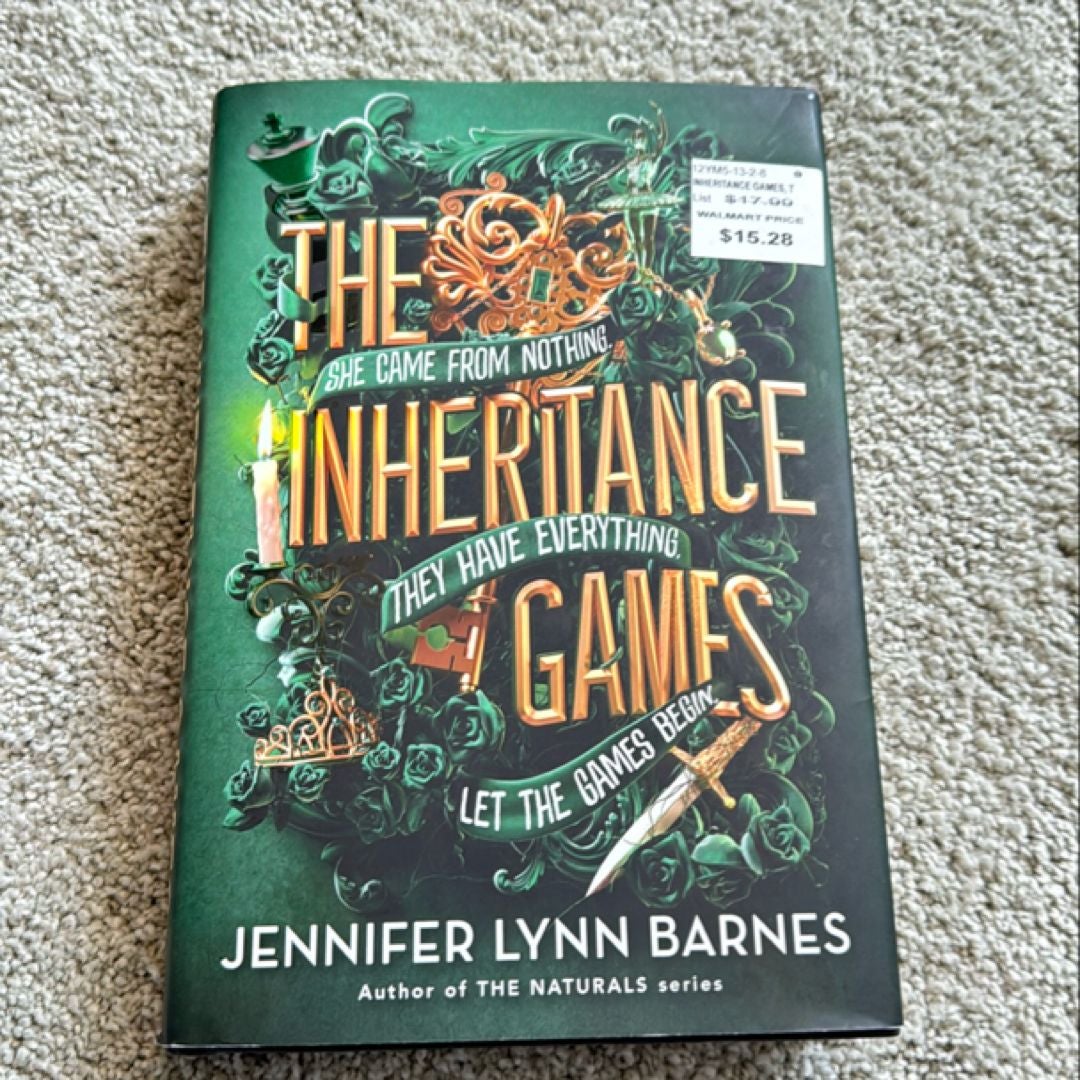 The Inheritance Games by Jennifer Lynn Barnes, Hardcover | Pangobooks